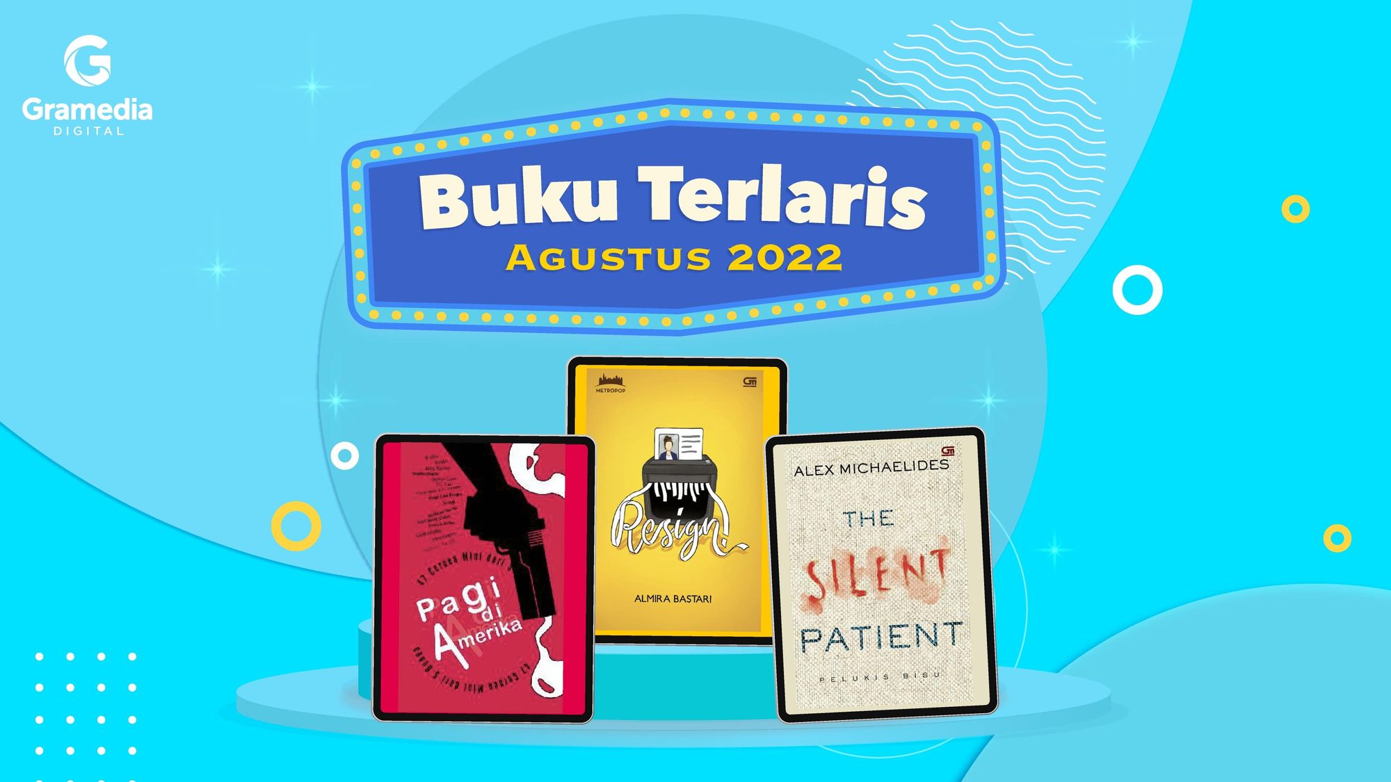 Rekomendasi E-Book Terlaris dan Paling Banyak Dibaca di Gramedia Digital