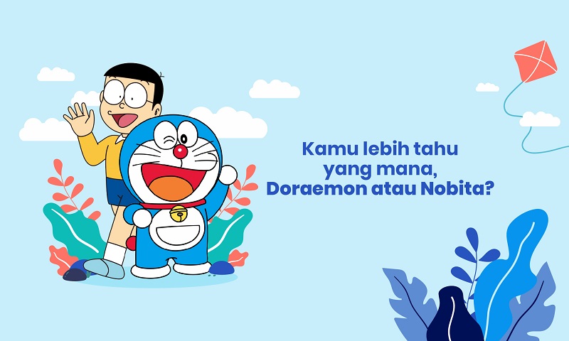 (PERSONALITY QUIZ) Kamu Lebih Tahu Doraemon atau Nobita?